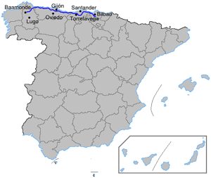 Autovía A-8 o autovía del cantábrico (España) (actualizado 2026 ...